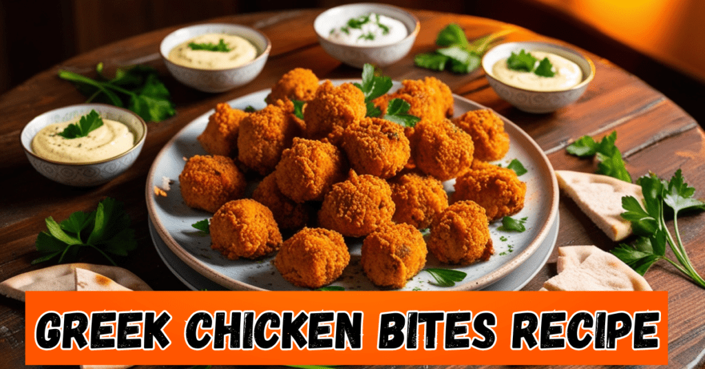 Best Greek Chicken Bites Recipe - The Recipe Haven