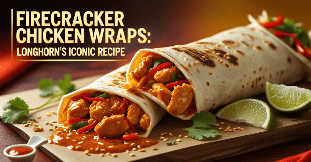 Firecracker Chicken Wraps: Longhorn’s Iconic Recipe